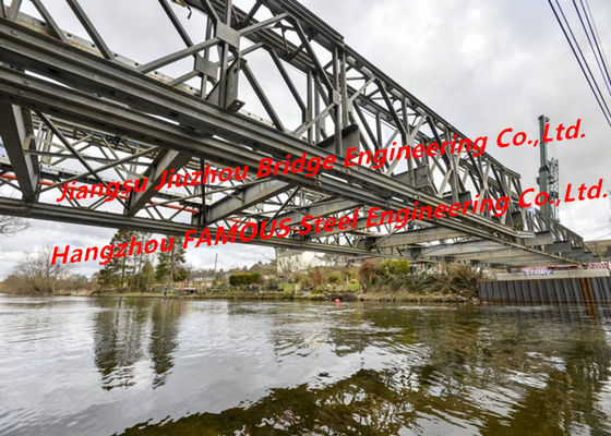 Military Modular Steel Bridge , Construction Pre-engineered Prefab ...