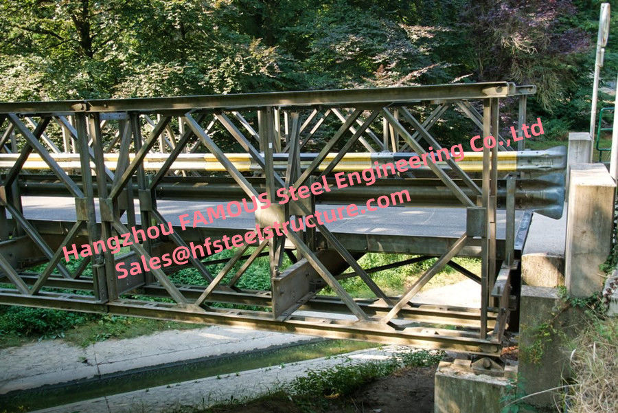 Bailey Deck Type Truss Bridge Delta Modular Designed Emergency Mabey ...