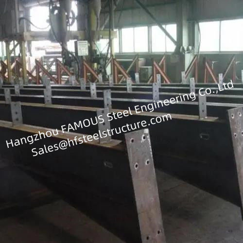 Corridor Skywalk Prefab Steel Structures Fabrication for Urban High ...