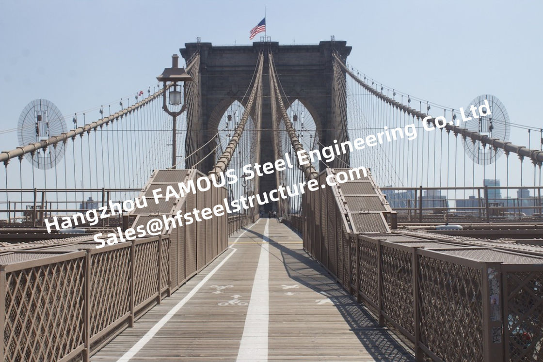 Emergency Rescue Portable Floating Bridge , Portable Steel Bridge Anti ...
