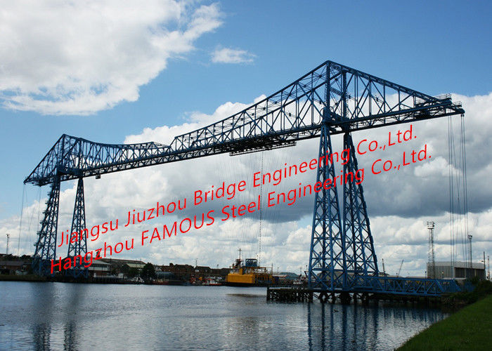 Blue Steel Bridge Components Steel Structure Acrossing River Q345B ...