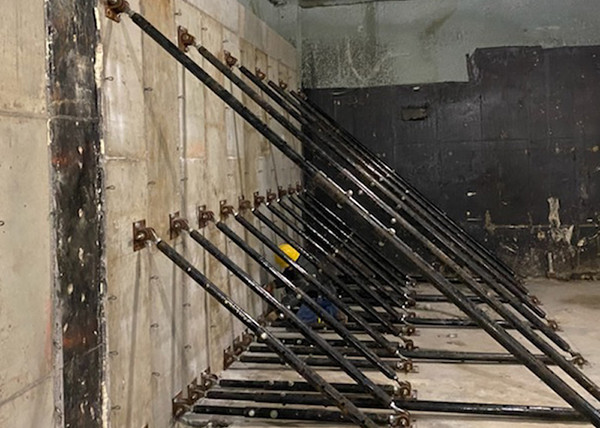 Temporary Horizontal Permanent Shoring And Wall Bracing