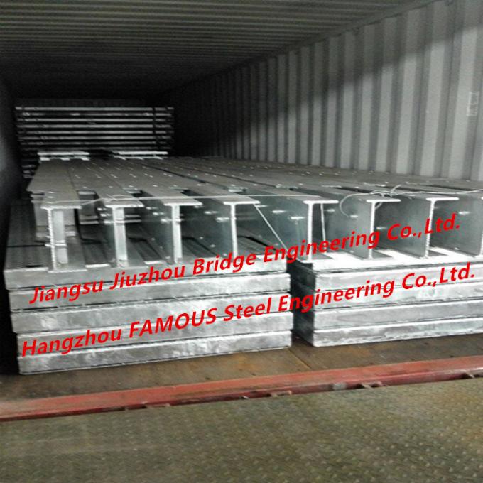 Modern Structural Galvanized Steel Bridge Single Span Construction Easy ...
