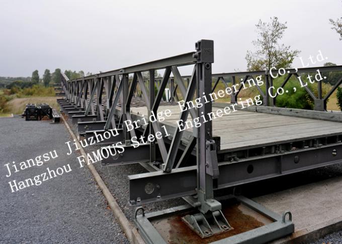Lightweight Structure Temporary Military Bailey Bridge for Emergency ...