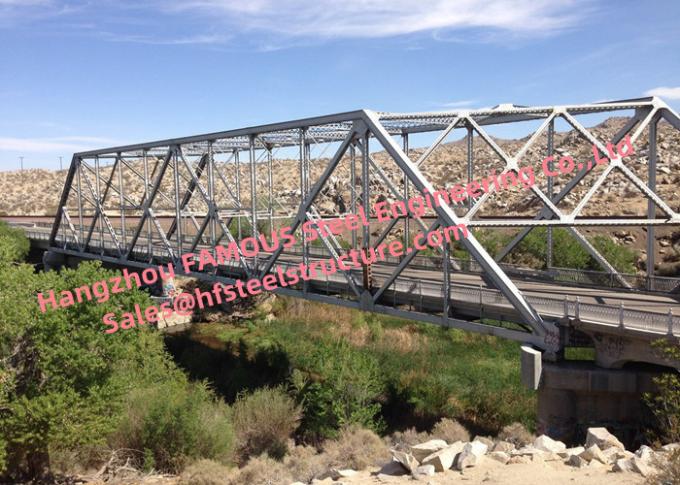 Modern Delta Steel Truss Bridge Modular Prefabricated For Highways Railways