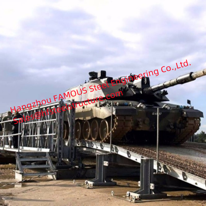 Lightweight Structure Temporary Military Bailey Bridge for Emergency ...