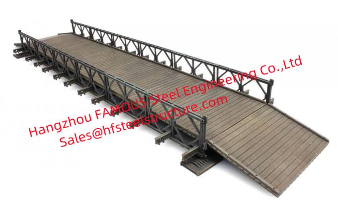 Pre Engineered Military Surplus Portable Bridges Panel Iron Civil ...