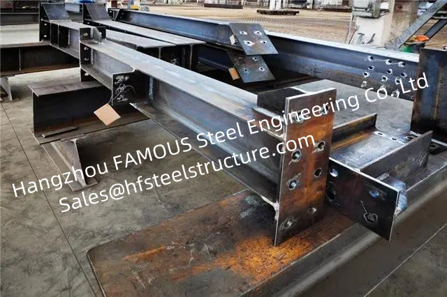 General Structural Steel Construction Process Cutting Splicing Welding ...
