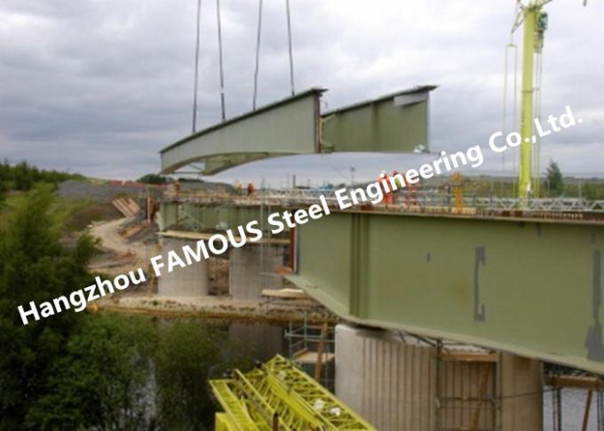 High Stability Steel Box Structure Girder Bridge Heavy Load Capacity